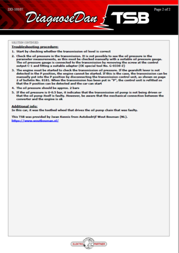 367 new TSBs uploaded to DDTSB November 2023 - DiagnoseDan