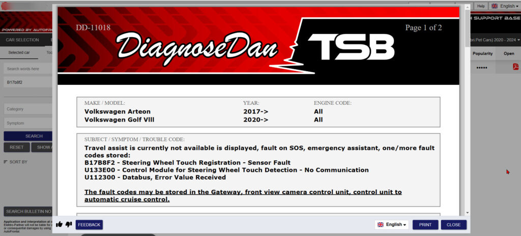 Newly uploaded TSBs July/August 2024 - DiagnoseDan