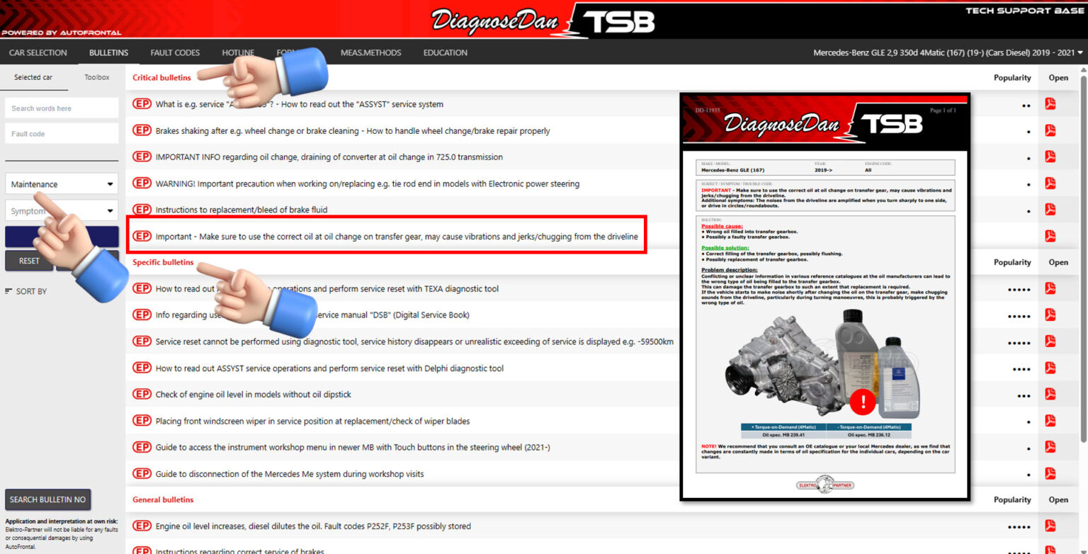 Newly uploaded TSBs Feb. + March 2025 - DiagnoseDan