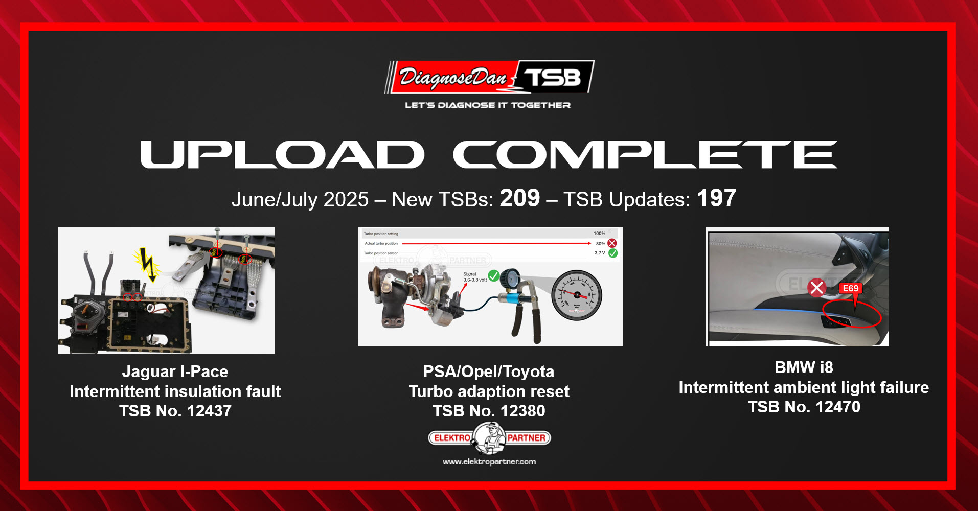 Newly uploaded TSBs June + July 2025 - DiagnoseDan